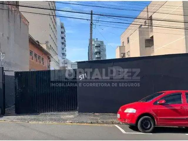 Terreno comercial para Locação em Ponta Grossa/PR Centro