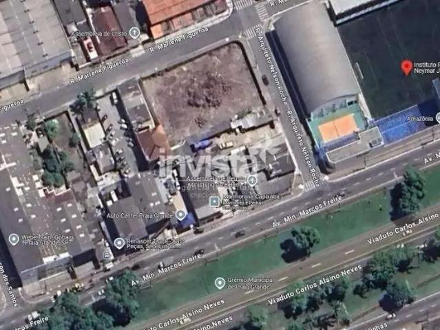 Terreno comercial para Locação em Praia Grande/SP Jardim Glória