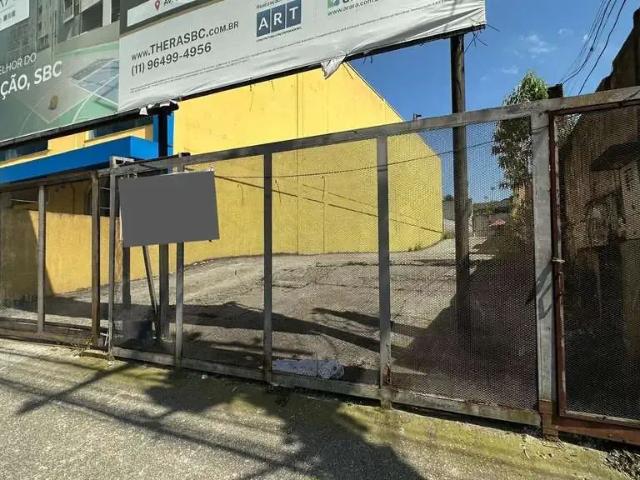 Terreno comercial para Locação em São Bernardo do Campo/SP Assunção
