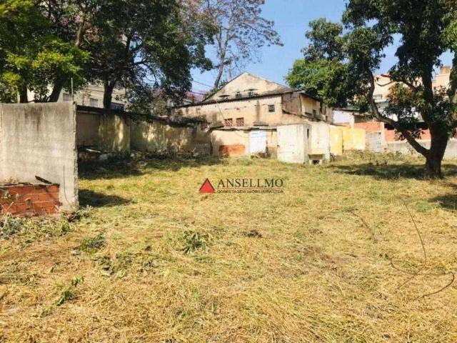 Terreno comercial para Locação em São Bernardo do Campo/SP Paulicéia