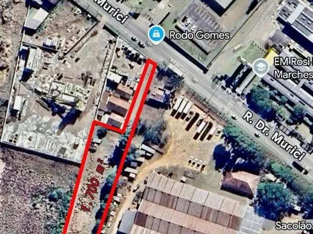 Terreno comercial para Locação em São José dos Pinhais/PR Colônia Murici