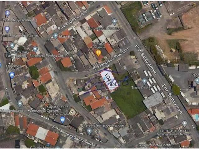 Terreno comercial para Locação em São Paulo/SP Butantã