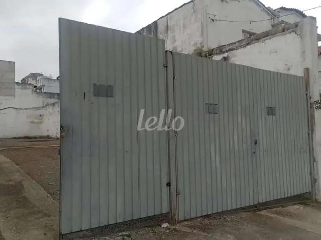 Terreno comercial para Locação em São Paulo/SP Mooca