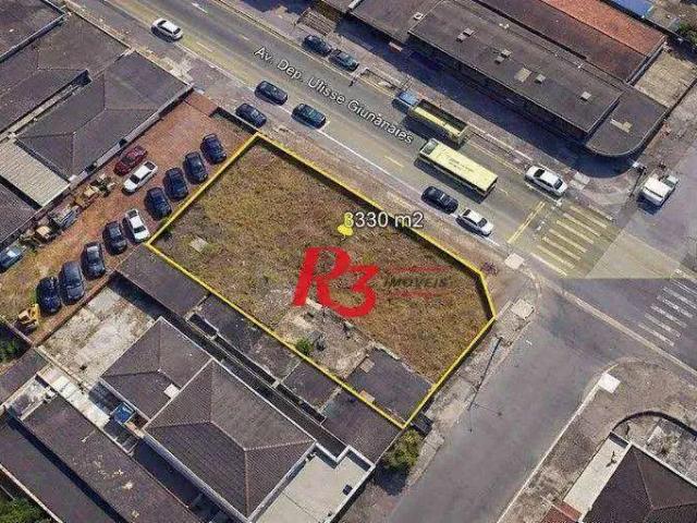Terreno comercial para Locação em São Vicente/SP Jardim Rio Branco