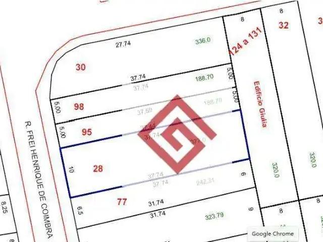Terreno comercial para Locação em Santo André/SP Santa Teresinha