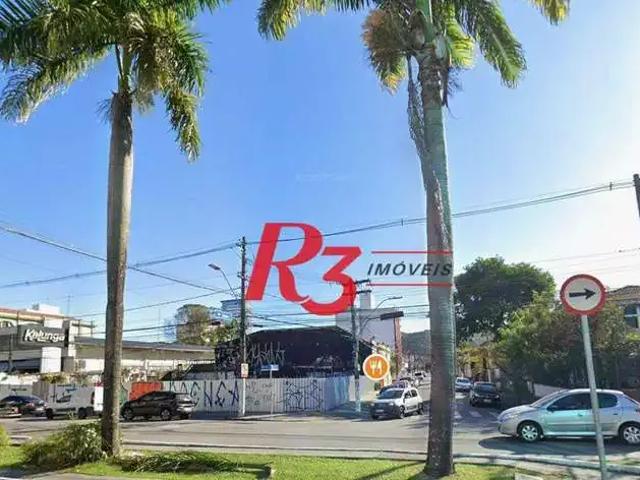 Terreno comercial para Locação em Santos/SP Vila Mathias