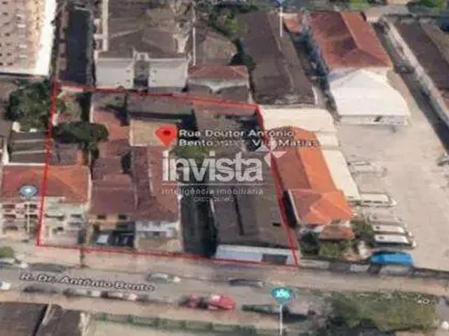 Terreno comercial para Locação em Santos/SP Vila Mathias