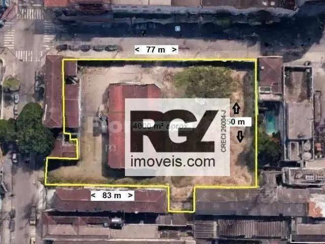 Terreno comercial para Locação em Santos/SP Vila Mathias