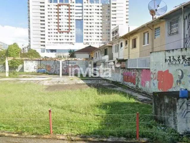 Terreno comercial para Locação em Santos/SP Vila Mathias