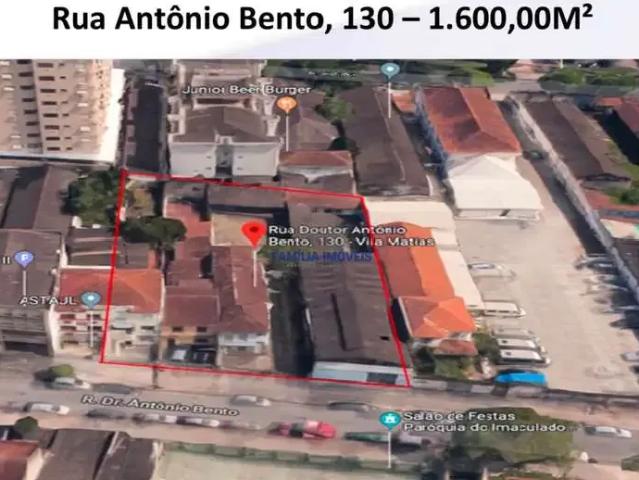 Terreno comercial para Locação em Santos/SP Vila Mathias