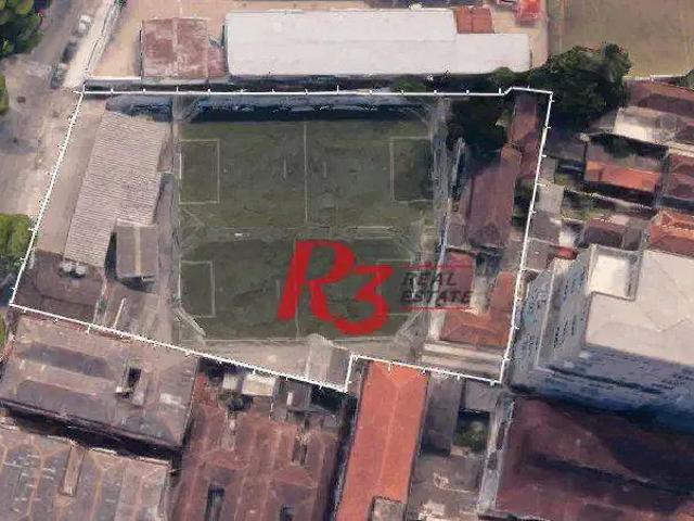 Terreno comercial para Locação em Santos/SP Vila Belmiro