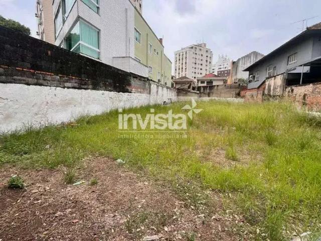 Terreno comercial para Locação em Santos/SP Aparecida