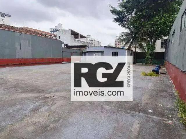 Terreno comercial para Locação em Santos/SP Aparecida