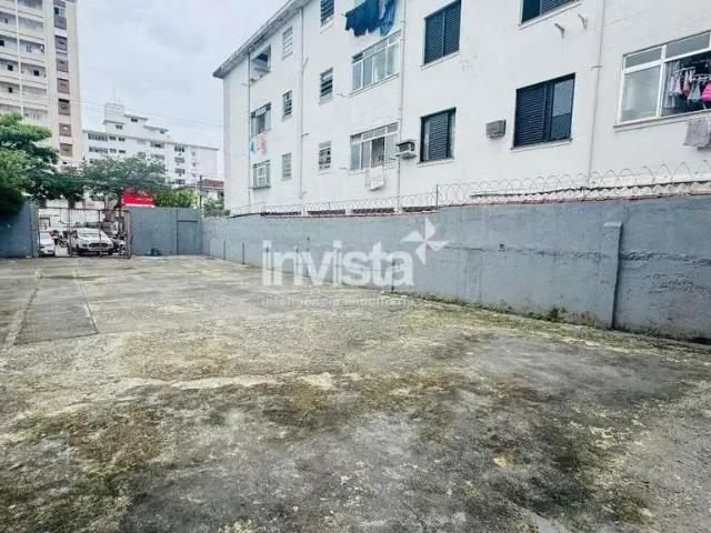 Terreno comercial para Locação em Santos/SP Boqueirão