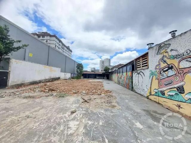 Terreno comercial para Locação em Santos/SP Boqueirão
