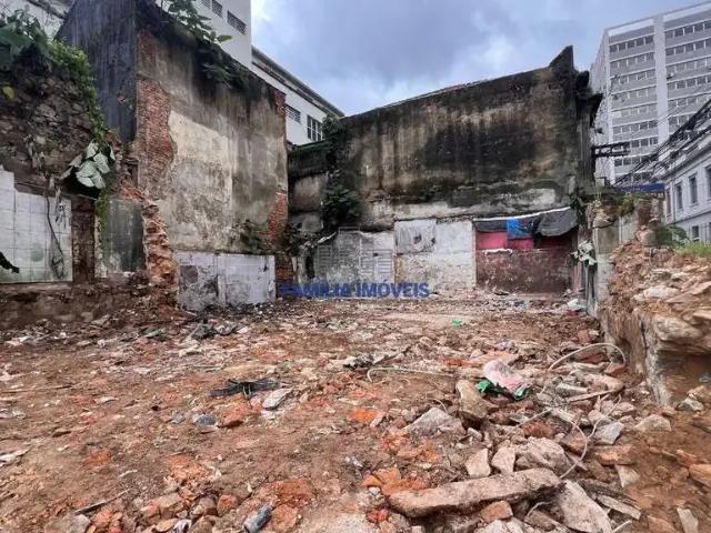 Terreno comercial para Locação em Santos/SP Centro