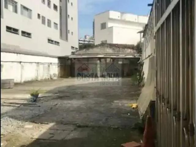 Terreno comercial para Locação em Santos/SP Gonzaga