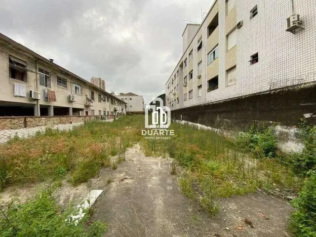 Terreno comercial para Locação em Santos/SP Macuco