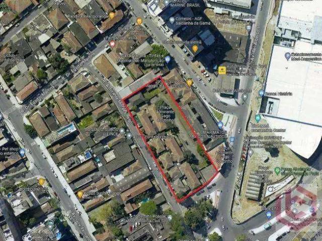 Terreno comercial para Locação em Santos/SP Ponta da Praia