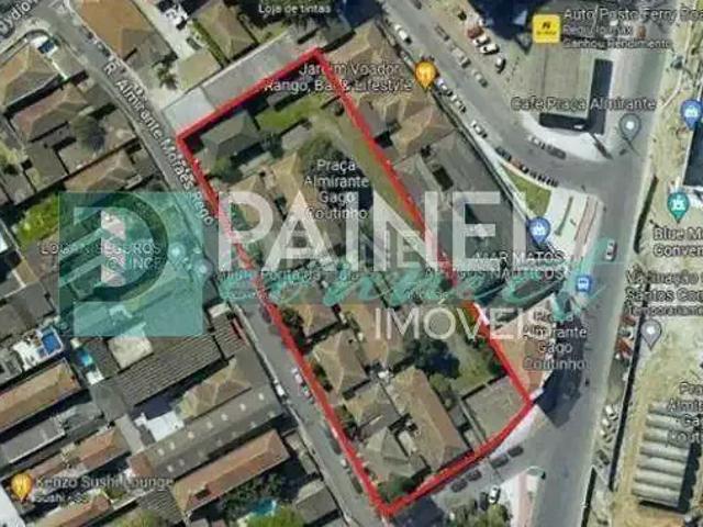 Terreno comercial para Locação em Santos/SP Ponta da Praia