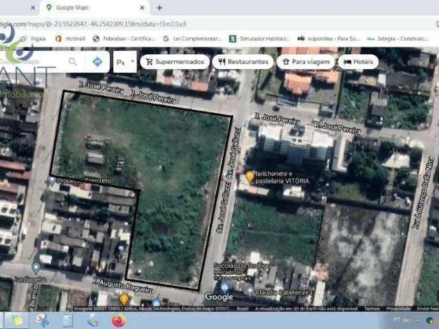 Terreno comercial para Venda em Mogi das Cruzes/SP Jundiapeba