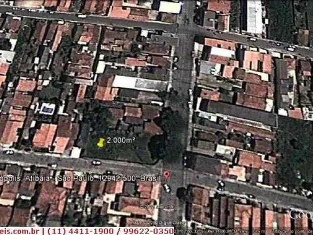 Terreno comercial para Venda em Atibaia/SP Alvinópolis