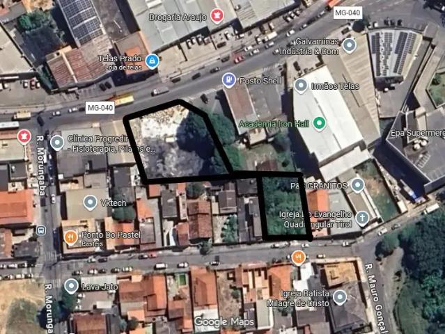 Terreno comercial para Venda em Belo Horizonte/MG Itaipu Barreiro