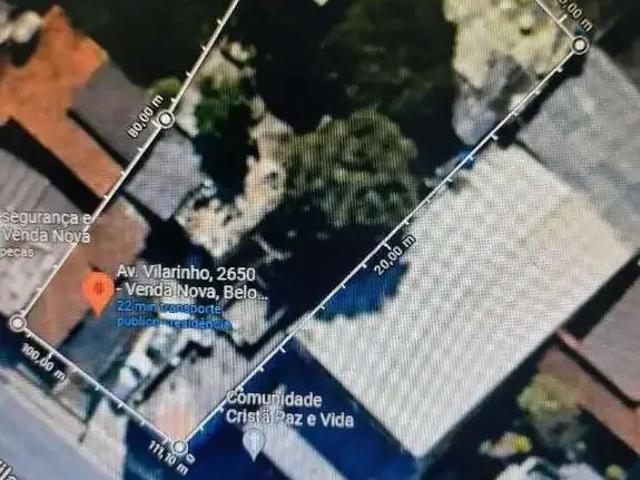 Terreno comercial para Venda em Belo Horizonte/MG Venda Nova
