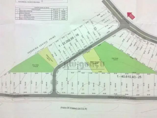 Terreno comercial para Venda em Boituva/SP Pau D'Alho