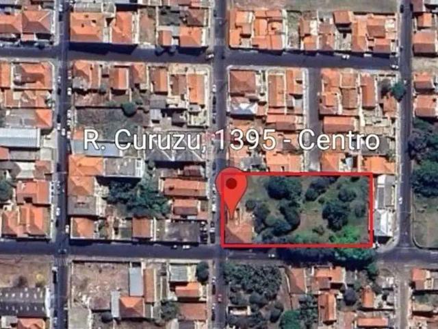 Terreno comercial para Venda em Botucatu/SP Centro
