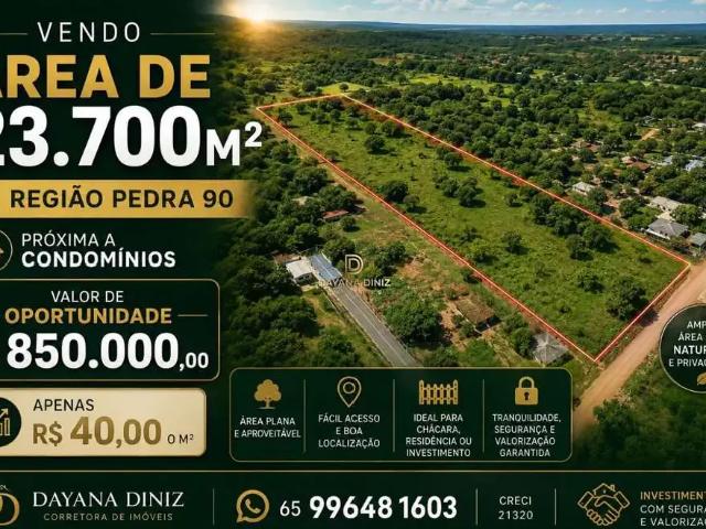 Terreno comercial para Venda em Cuiabá/MT Pedra 90