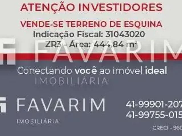 Terreno comercial para Venda em Curitiba/PR Mercês