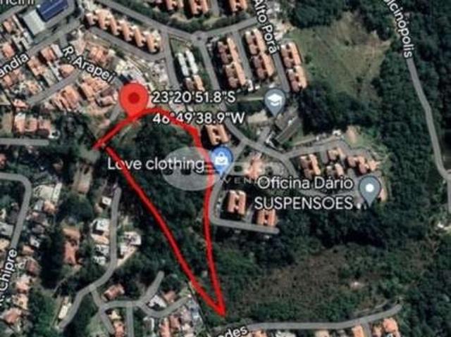 Terreno comercial para Venda em Cajamar/SP Colina Maria Luíza Jordanésia 1 Quartos