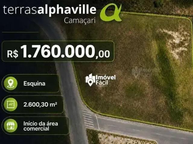 Terreno comercial para Venda em Camaçari/BA Alphaville Abrantes