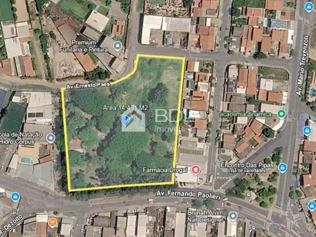 Terreno comercial para Venda em Campinas/SP Chácara Santos Dumont