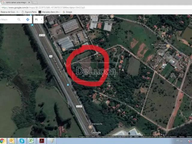 Terreno comercial para Venda em Campinas/SP Chácaras São Martinho
