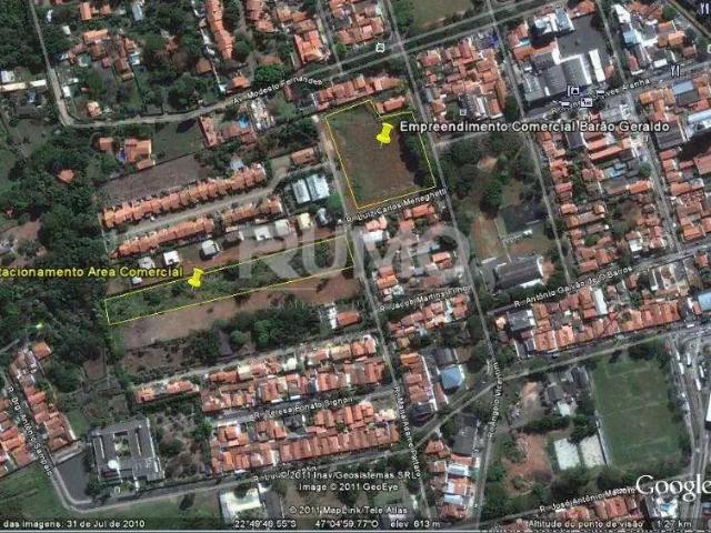 Terreno comercial para Venda em Campinas/SP Arruamento Luiz Vicentin