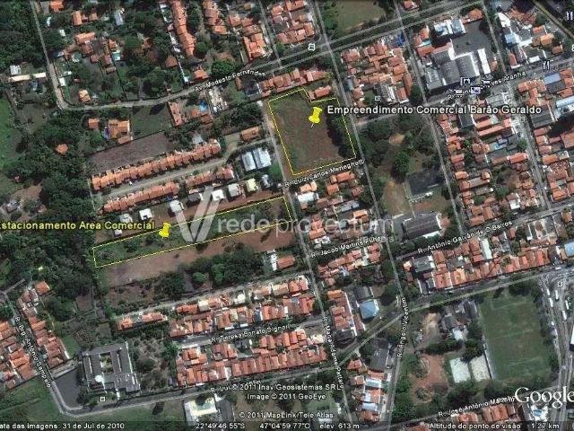 Terreno comercial para Venda em Campinas/SP Barão Geraldo