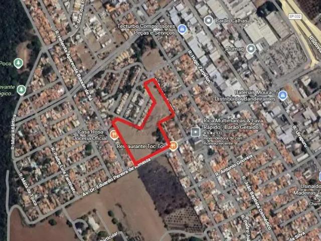Terreno comercial para Venda em Campinas/SP Barão Geraldo