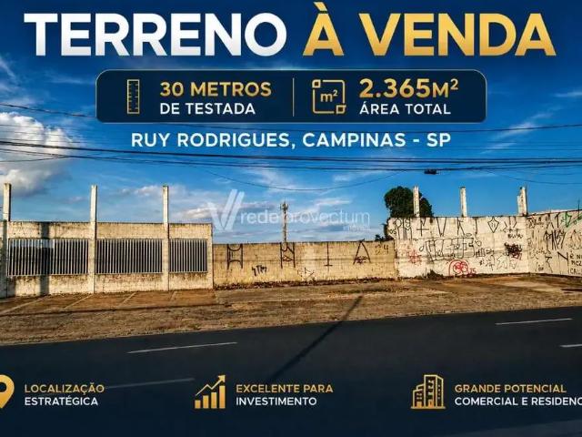 Terreno comercial para Venda em Campinas/SP Jardim Novo Campos Elíseos