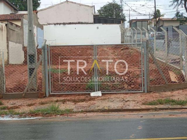 Terreno comercial para Venda em Campinas/SP Jardim Bela Vista