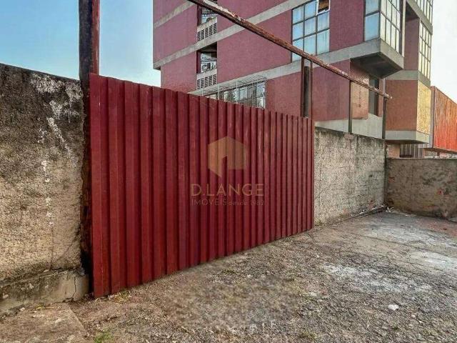 Terreno comercial para Venda em Campinas/SP Jardim Guarani