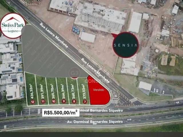 Terreno comercial para Venda em Campinas/SP Swiss Park