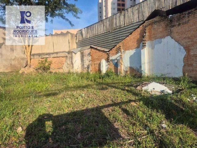 Terreno comercial para Venda em Campinas/SP Ponte Preta