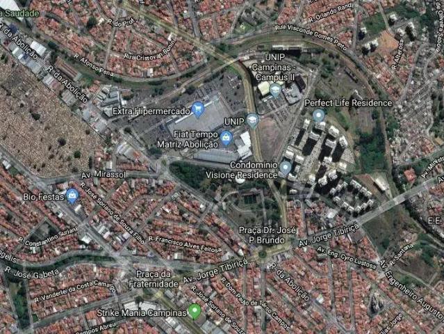 Terreno comercial para Venda em Campinas/SP Ponte Preta