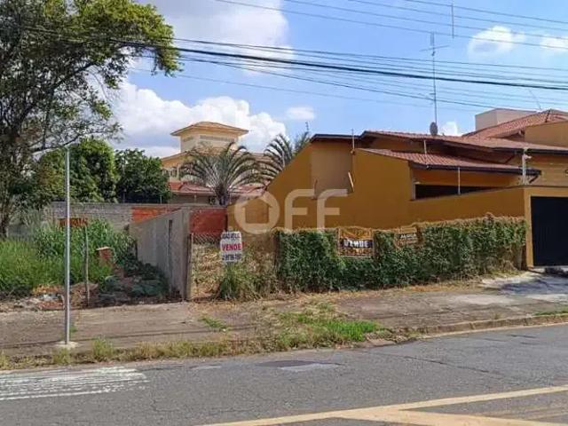 Terreno comercial para Venda em Campinas/SP Parque Alto Taquaral