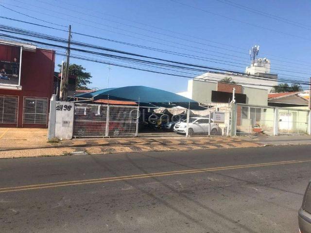 Terreno comercial para Venda em Campinas/SP Taquaral