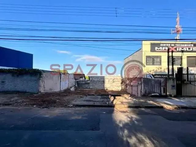Terreno comercial para Venda em Campinas/SP Vila Georgina