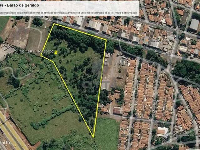 Terreno comercial para Venda em Campinas/SP Vila Santa Isabel
