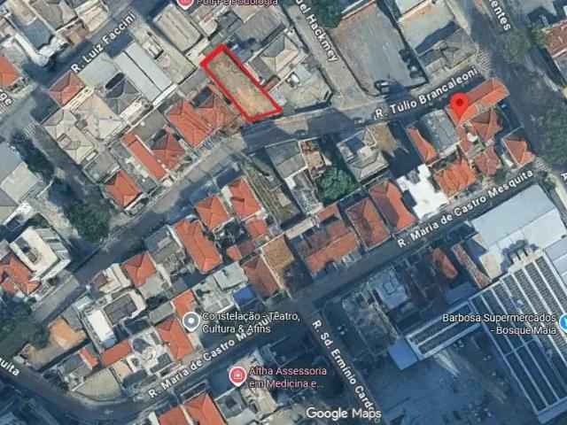 Terreno comercial para Venda em Guarulhos/SP Centro